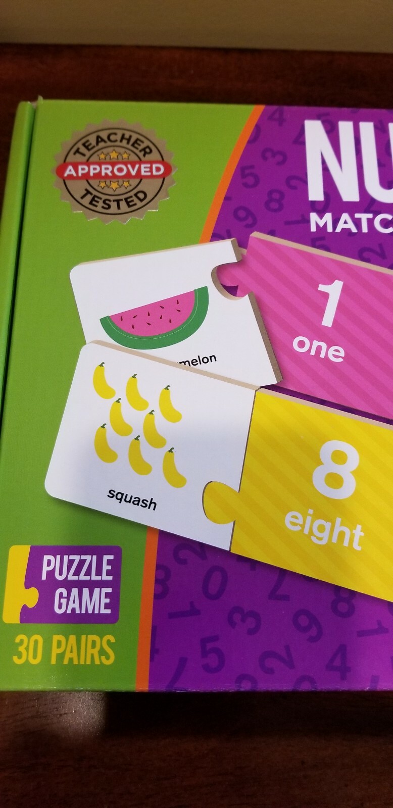 Match It! Mathematics Numbers Puzzle Game for ages 3 and up NEW! | eBay