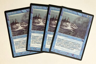 Giant Shark (4) The Dark NM MTG Magic the Gathering | eBay