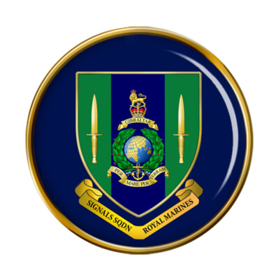 Signals Squadron Royal Marines Pin Badge | eBay UK