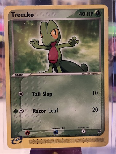 Pokémon TCG Treecko EX Ruby & Sapphire 76/109 Regular Common MP | eBay