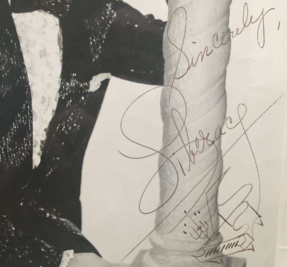 LIBERACE, original signed autograph 10x8 vintage glossy photo photo ...