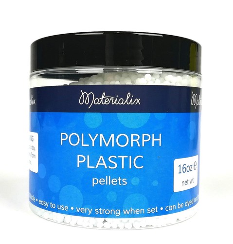 Polymorph Plastic Pellets Hand Moldable Plastic 16oz Tub | eBay