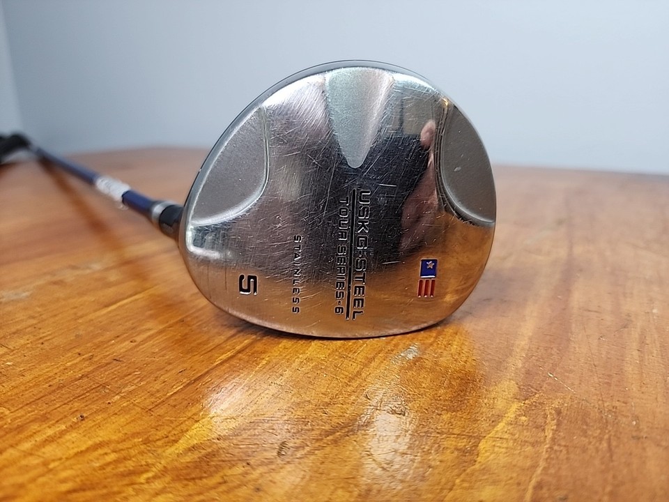 USKG TS-6 Tour Series 4 Golf Clubs 63-43 4 Irons Sand Wedge 5 Driver ...