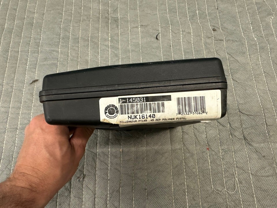 Taurus Model PT245 Black OEM Hardshell Pistol Storage Case .45 12-shot ...