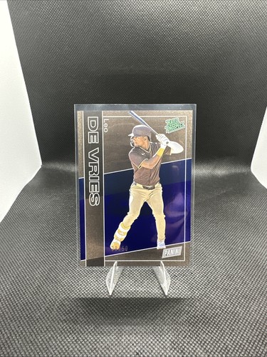 2025 PANINI THE NATIONAL SILVER PACKS RATED PROSPECT BLUE /50 LEO DE ...