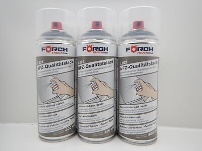 3x NOVAGRAU GRAU DB 7350 MERCEDES BENZ LACK LACKSPRAY SPRAY SPRAYDOSE ...