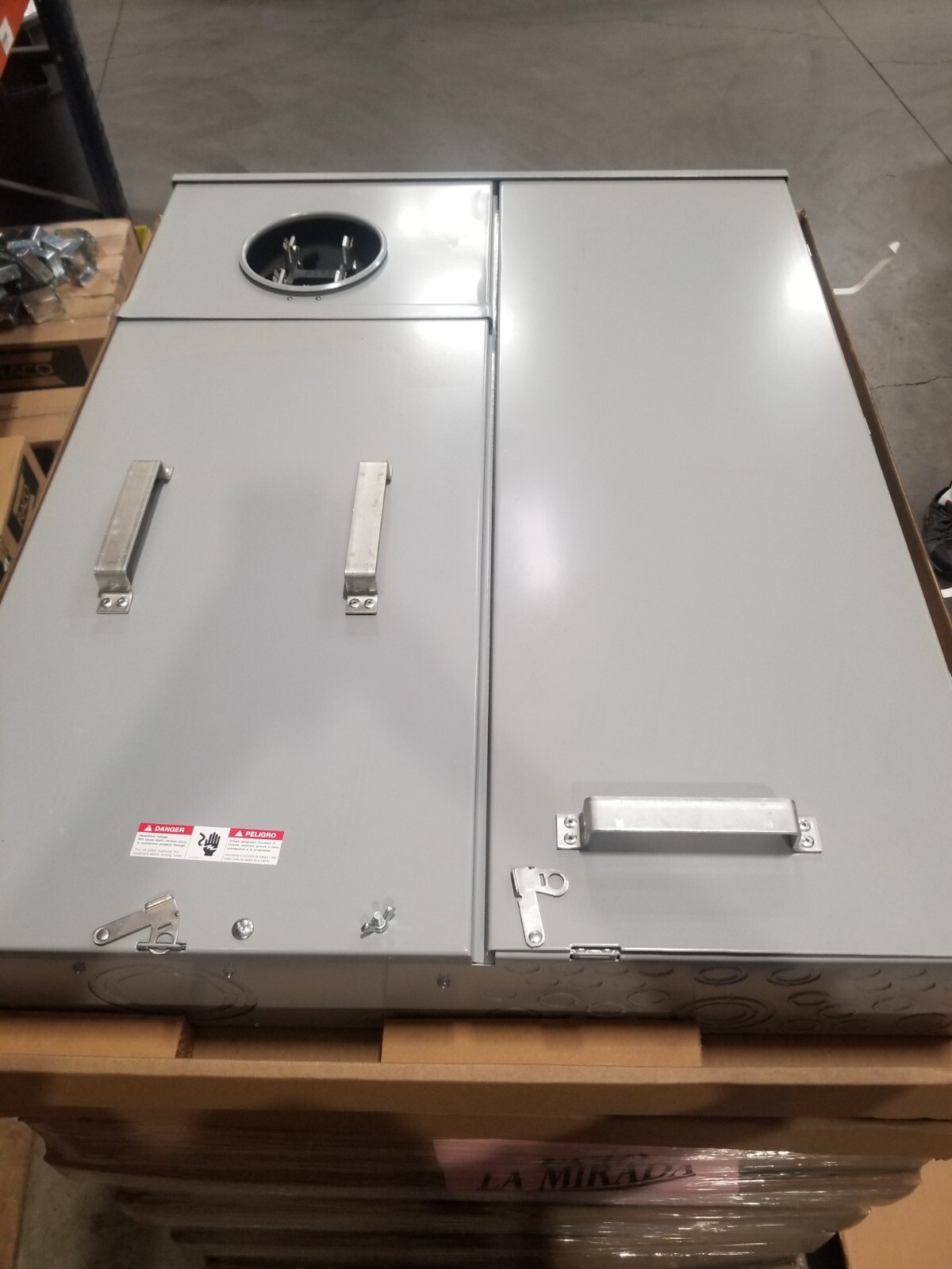 ITE Siemens MC3042B1400SD 400AMP Surface Mount Meter Panel Underground ...