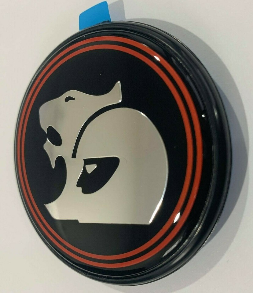VP HSV Bonnet Badge, Senator, Clubsport etc Twin Red Ring Reflective ...