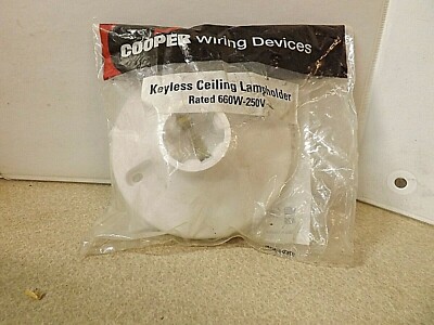 Cooper Ceiling Lampholder Keyless Light Socket 660W 250V | eBay