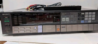 Vintage Sony STR-AV560 Vintage FM/AM Stereo Receiver & Remote - Tested ...