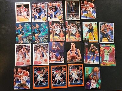 John Starks Sports Cards Lot Of 22 Knicks Warriors L2 | eBay