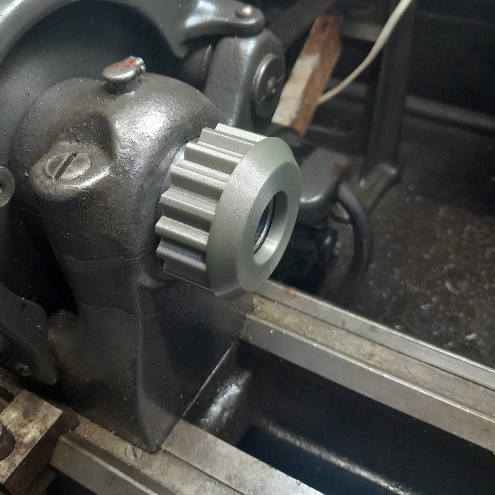 South Bend 8-9in lathe 1-3/8 x 10 Tapered Spindle Protector Nut | eBay