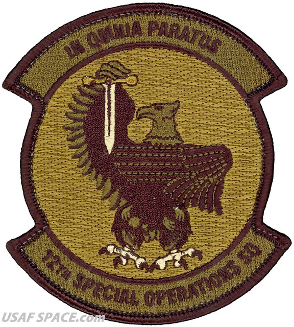 USAF 12th SPECIAL OPERATIONS SQUADRON -Cannon AFB, NM- ORIGINAL OCP ...