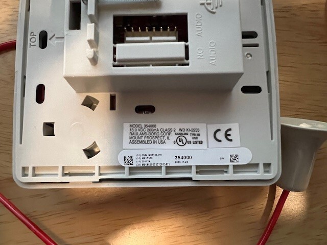 RAULAND RESPONDER 5 PULL CORD STATION WITH CALL BUTTON (354000) | eBay