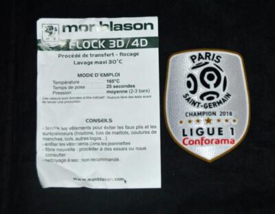 Patch/Badge officiel PSG 2018/19 Ligue 1 Champions Paris st Germain | eBay