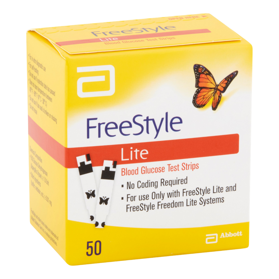 100 FREESTYLE LITE TEST STRIPS - FREE SHIPPING - 4+ MONTHS EXP | eBay