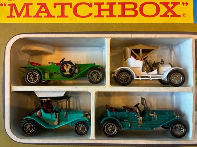 Matchbox G-5 Famous Cars of Yesteryear/Models of Yesteryear Set 1969 | eBay