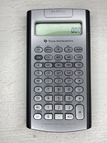 Texas Instruments BA II Plus Professional Advanced Business Analyst | eBay