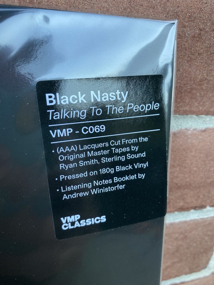 Black Nasty - Talking To The People - FUNK *VMP* - Vinyl Me Please | eBay