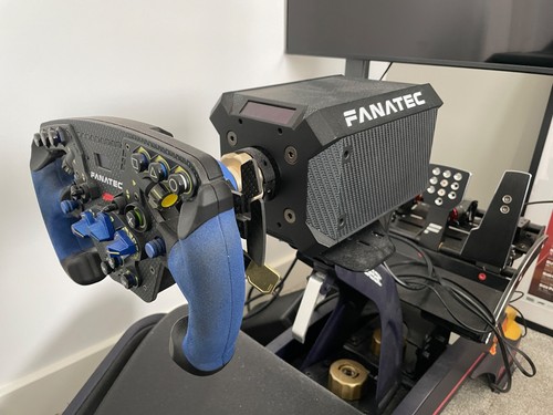 Ultimate Sim Racing Rig: Fanatec DD1, V3 Pedals, Playseat, TV and Stand ...