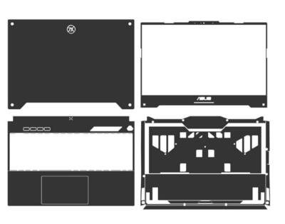 Laptop Skin Sticker For ASUS TUF Gaming F15 FX507ZE | eBay