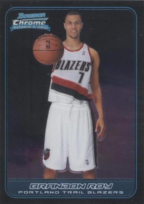 2006-07 Bowman Draft Picks & Stars - Chrome Brandon Roy #124 (RC) for ...