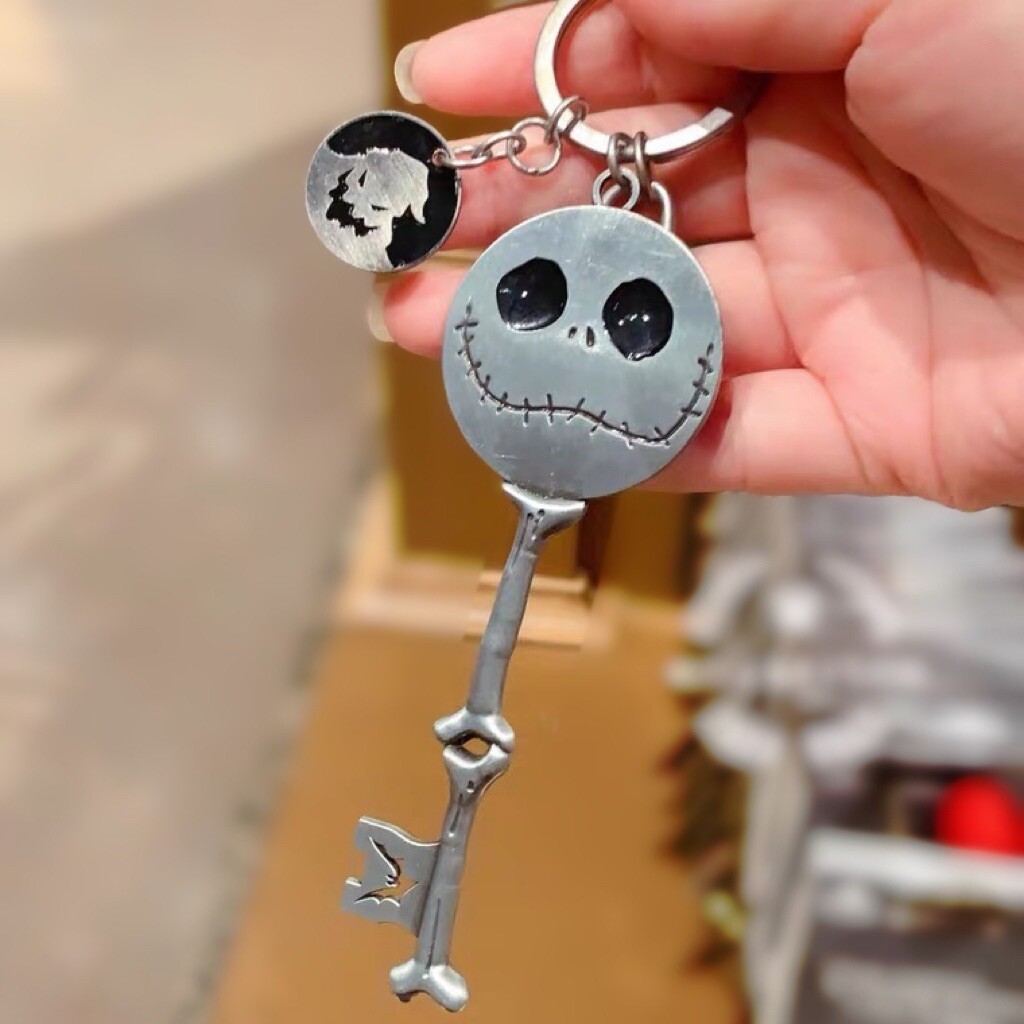 Disney Parks Nightmare Before Christmas Key Jack Skellington Face Metal ...