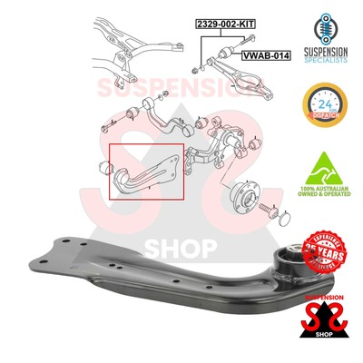 Rear Axle Right Control/Trailing Arm, Suspension Suit VW Golf 2.0 TDI ...