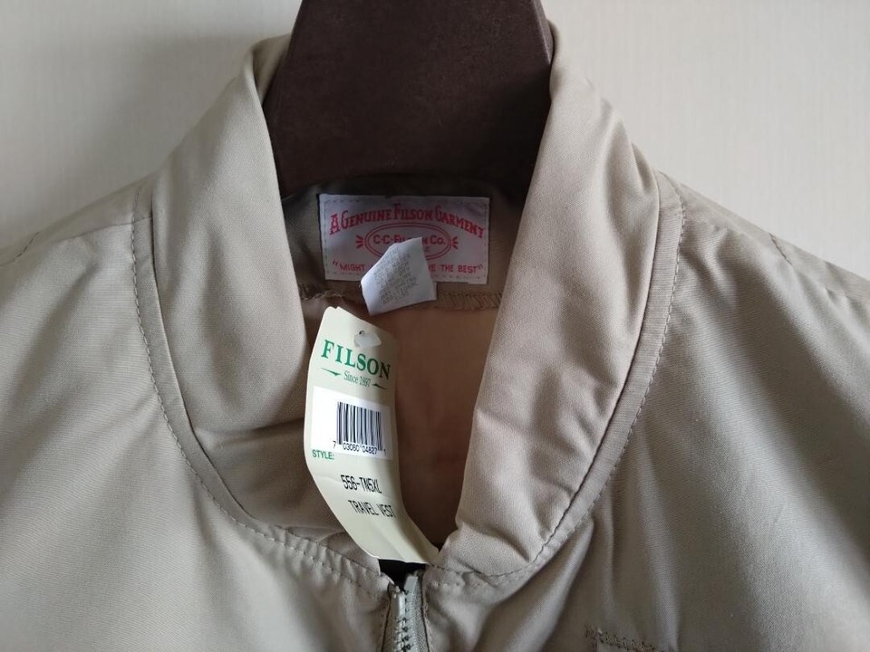 Filson Travel Vest Size XL | eBay