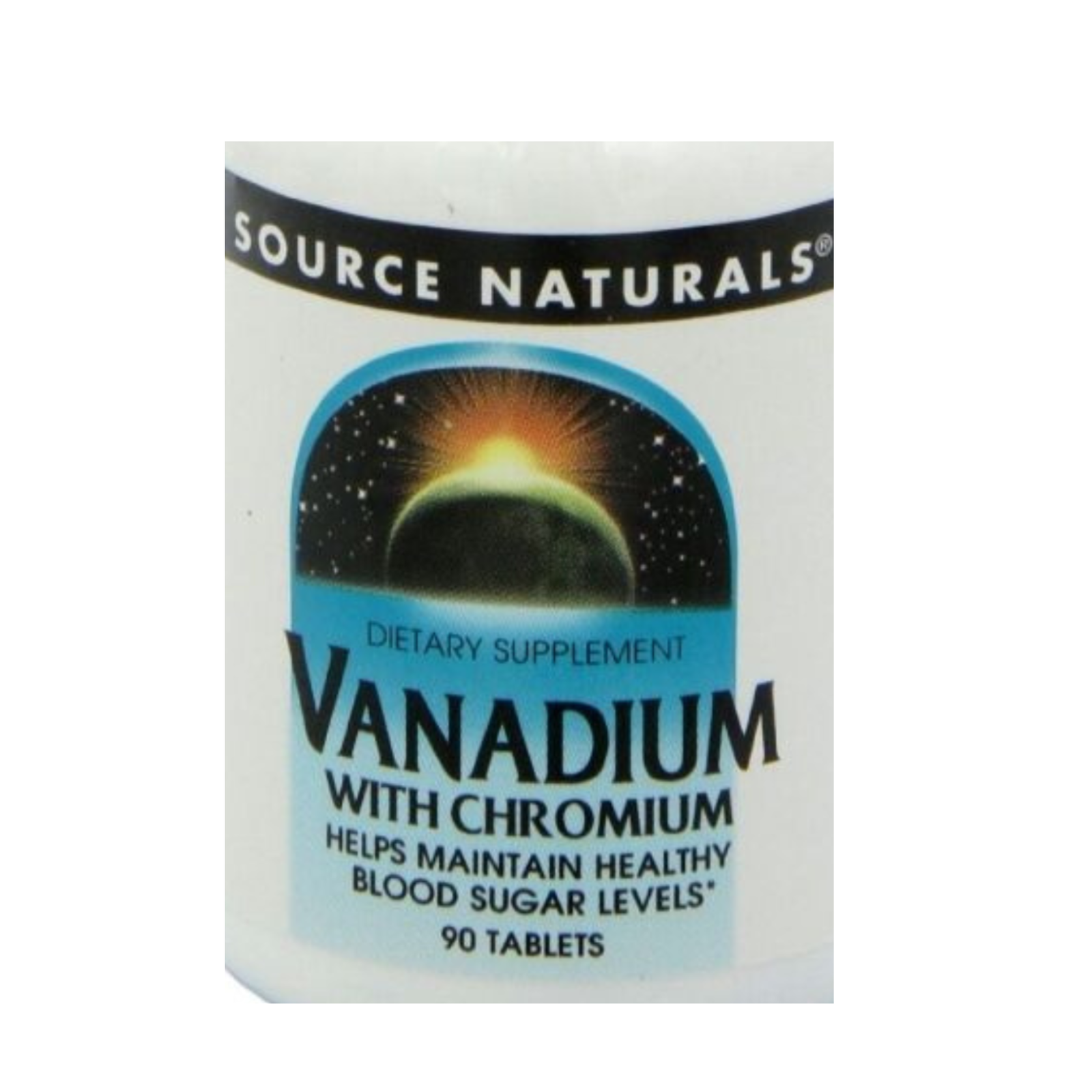 Source Naturals Vanadium With Chromium 90 Tablets Helps Maintain Blood ...