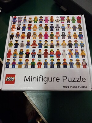 LEGO Minifigures Puzzle 1000 Pieces, new. dented box | eBay