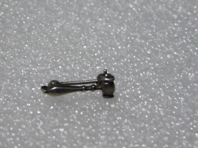 Nice Silver President Gavel Pin Attachment Fraternity or Sorority Pin ...