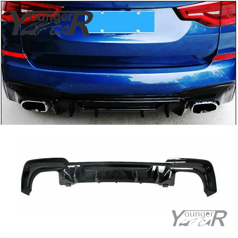 Rear Bumper Diffuser For 2018-2021 BMW X3 G01 M40i M-Sport Splitter ...