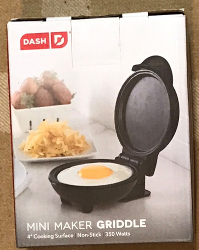 Dash Mini Maker Griddle 4 cooking surface non-stick 350 Watts | eBay