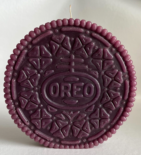 Vintage Nabisco Oversized Oreo Cookie Purple Candle 6.75" | eBay