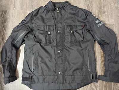 Street and Steel Motorcyle Jacket with Harley Davidson Patches XL | eBay