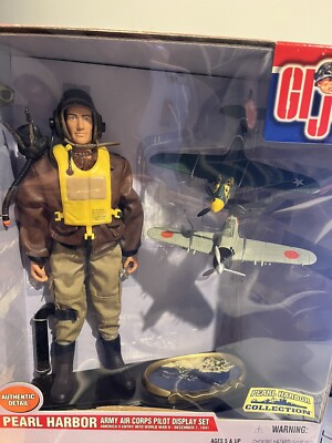 GI Joe Pearl Harbor Army Air Corps Pilot Display Set : NIB | eBay