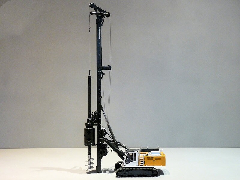 1:50 LIEBHERR LB28 Rotary Drilling Rig Construction Piling Machine ...