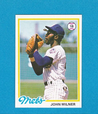1978 TOPPS BASEBALL SET BREAK 304 JOHN MILNER METS NM/MT+ | eBay