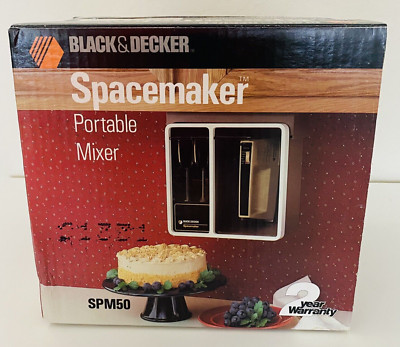 Black & Decker Vintage Spacemaker Mixer NEW in Box Kitchen SPM50 | eBay