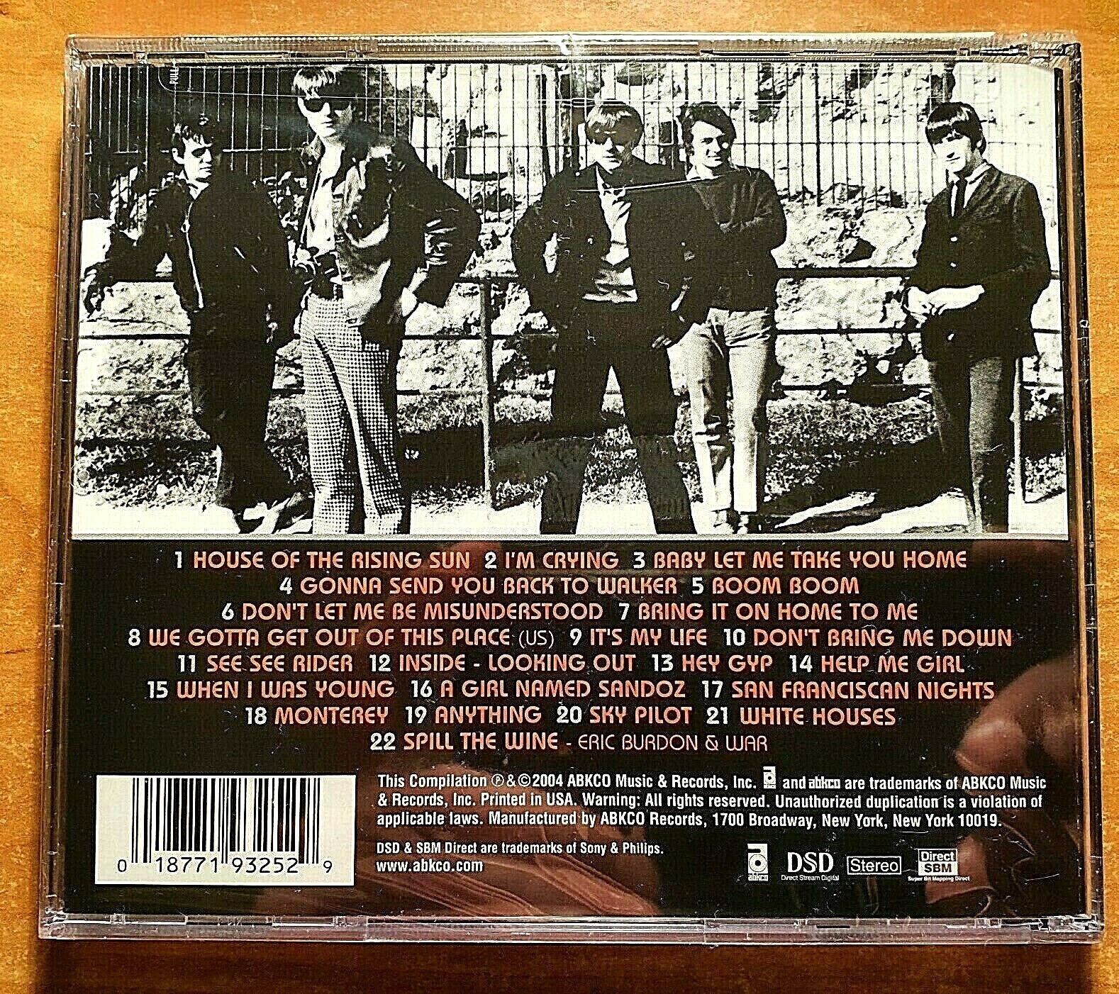 The Animals - Retrospective - not SACD but DSD - Greatest Hits | eBay