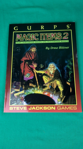 Gurps Magic Items 2 Paperback Book Drew Bittner Steve Jackson Games | eBay