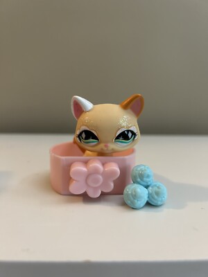 LPS #626 LITTLEST PETSHOP ORIGINAL CHAT CAT AUTHENTIQUE MAINE COON ...