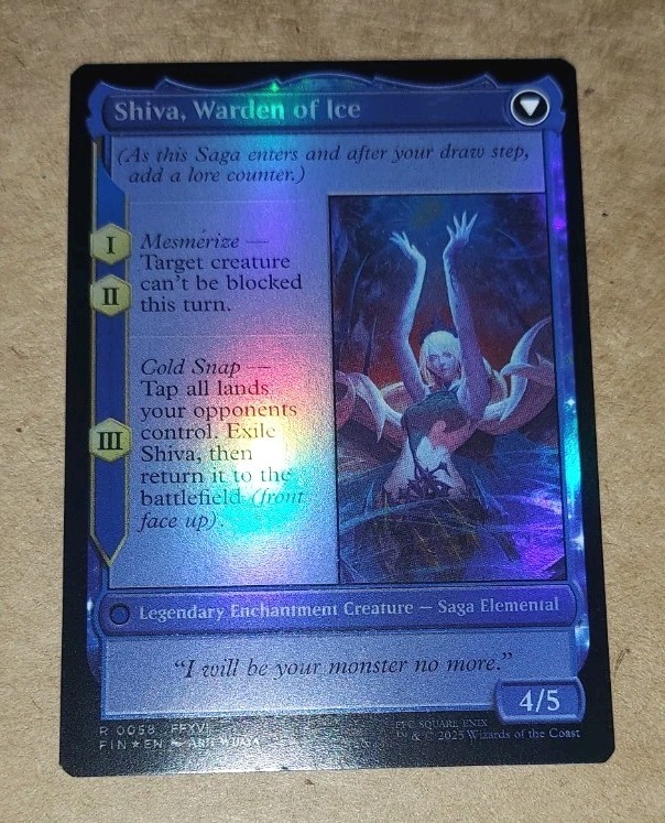 Jill, Shiva's Dominant (0058) Foil NM/M MTG Final Fantasy | eBay