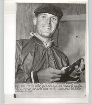 GOLFER Tommy Jacobs SAN ANTONIO TX Tournament VINTAGE 1959 Press Photo ...