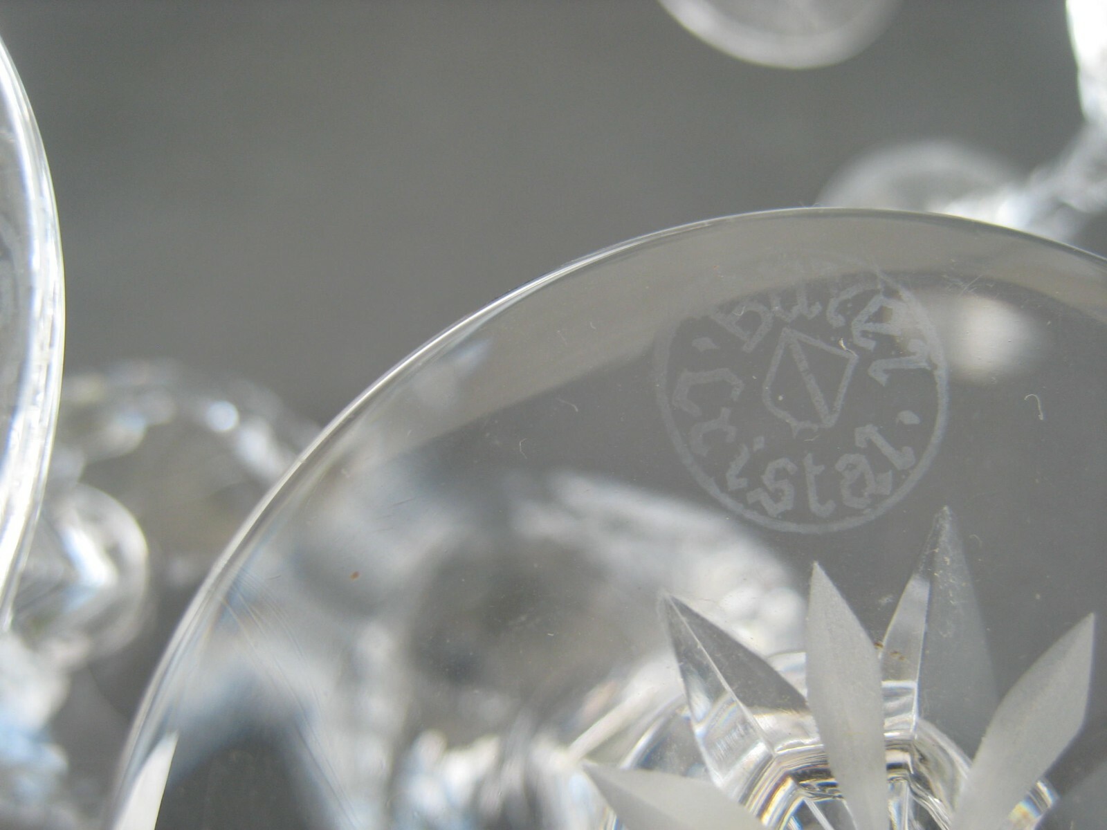 Lot de 11 verres a vin cristal Bayel | eBay