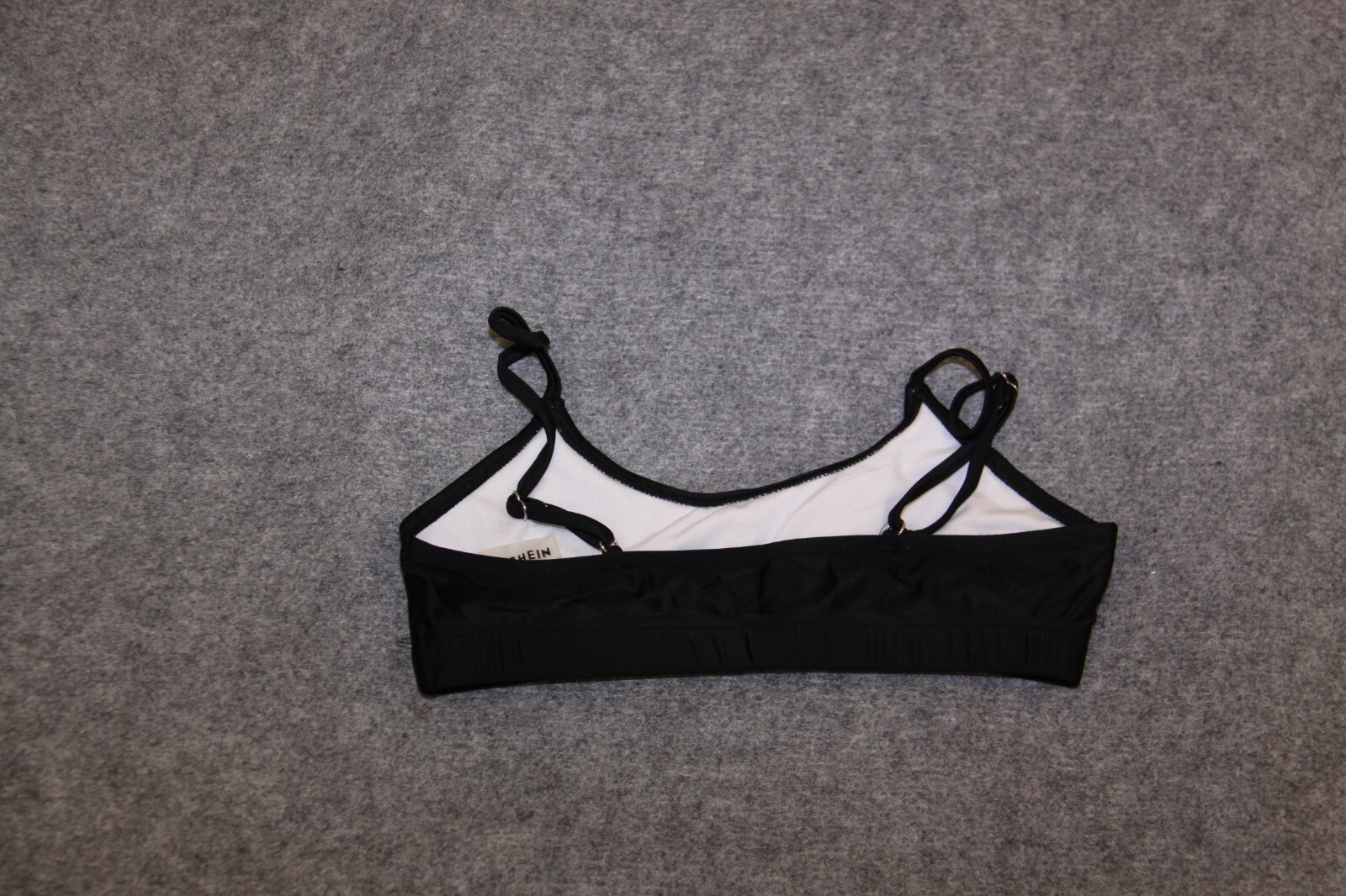 BIKINI OBERTEIL BUSTIER GRÖSSE S SCHWARZ UNI MIT PADS VON SHEIN | eBay