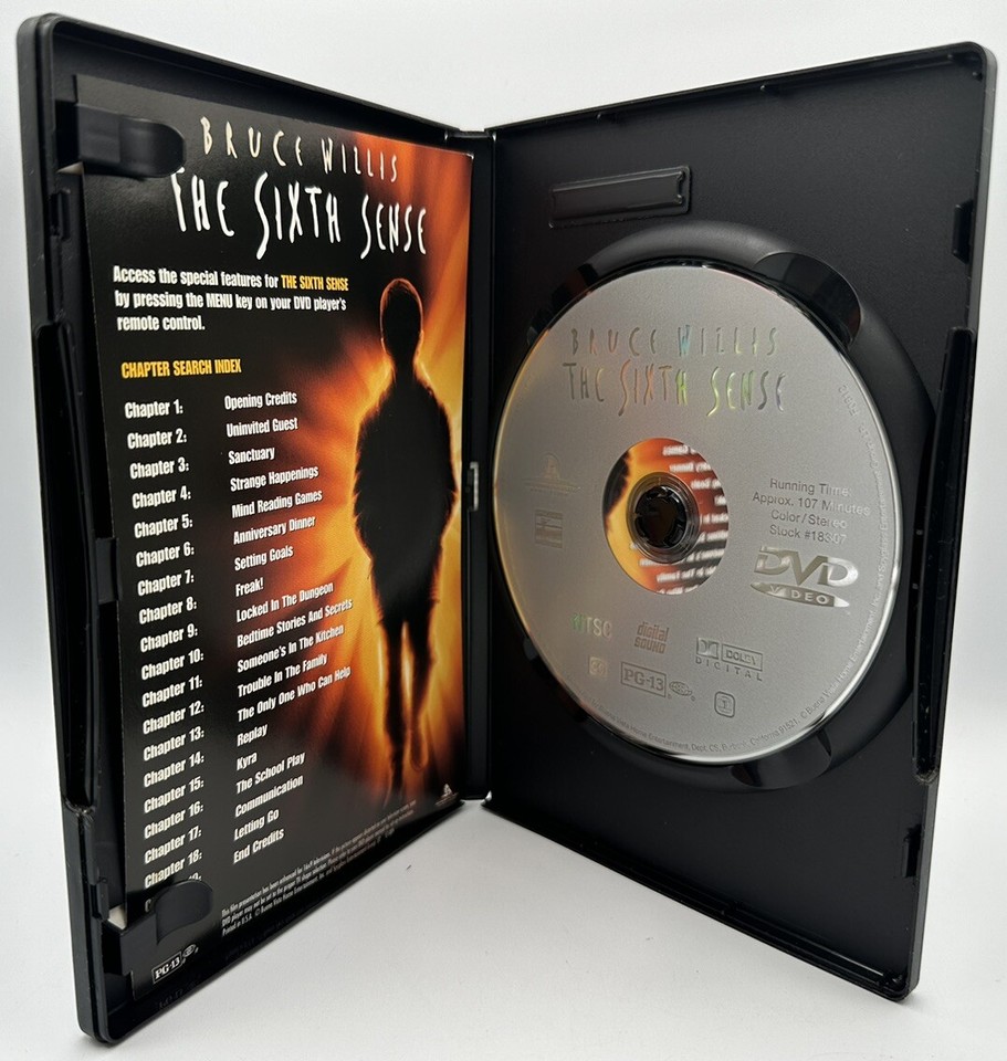 The Sixth Sense DVD Collector’s Edition Series Bruce Willis Free ...
