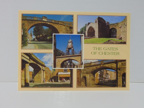 The Gates Of Chester Postcard England | eBay