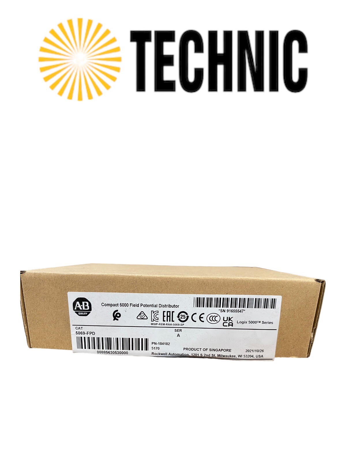 Open Box- Allen Bradley CAT-5069-FPD-A Compact 5000 Field Potential ...